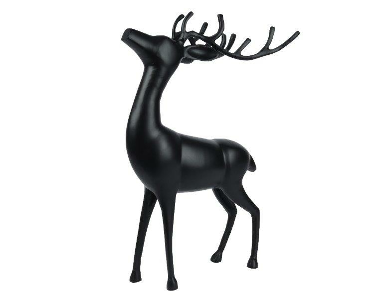 Black Reindeer in aluminium - Ardcarne Garden Centre | Roscommon Town ...