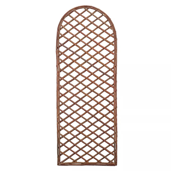 Curved Top Frame Willow Trellis (1.2m x 0.45m) - Ardcarne Garden Centre ...