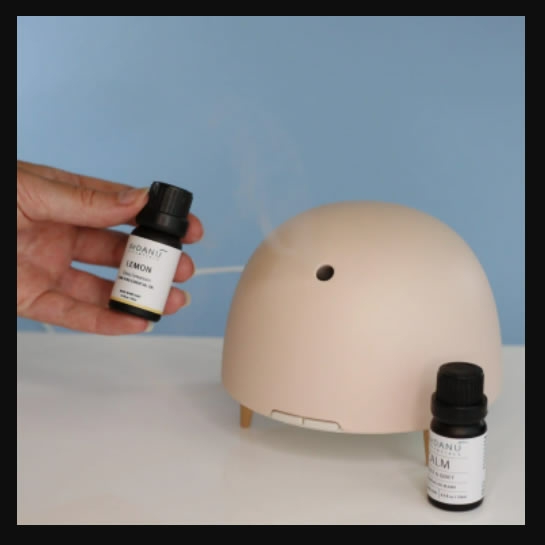 Essential Oil Desktop Diffuser (Pink) - Ardcarne Garden Centre ...