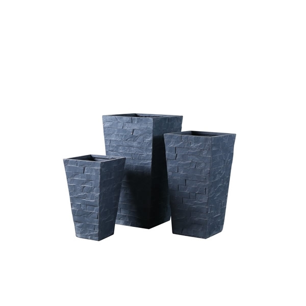 Miro Tapered Sq. Planter (35cm width) - Ardcarne Garden Centre ...